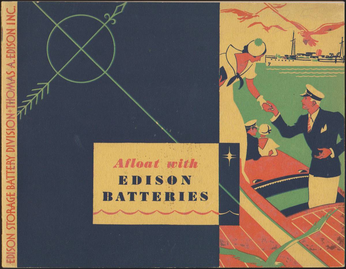 AFLOAT WITH EDISON BATTERIES